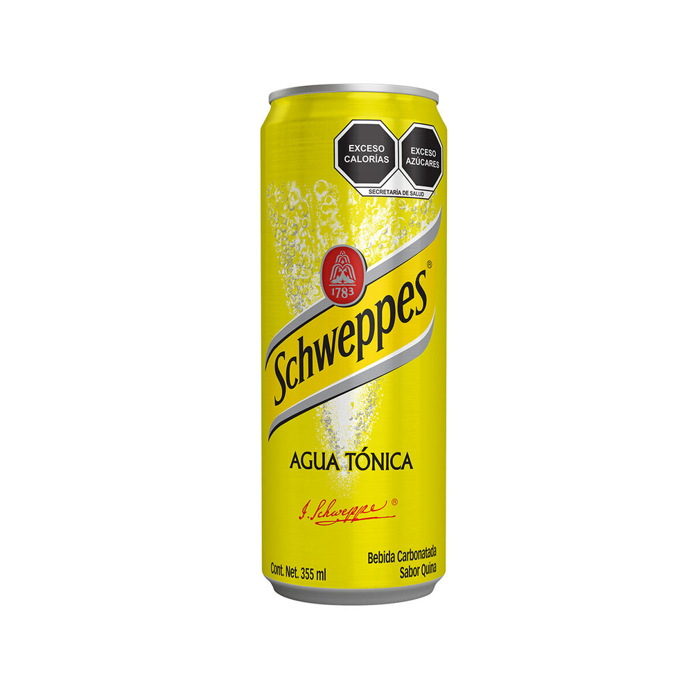 Agua Tónica Schweppes Lata - 355 Ml